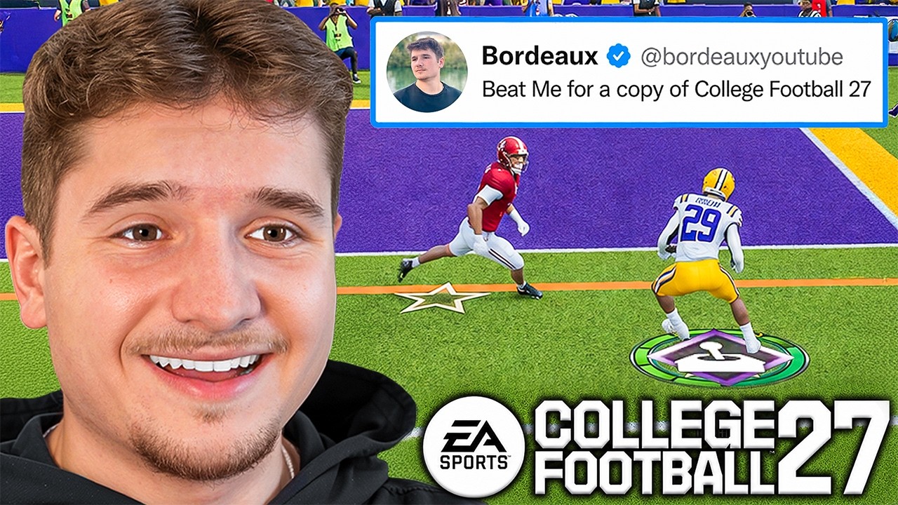 Beat Me = Free Copy of College Football 27!