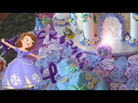 Princess Sophia Birthday cake for Mackenzie !