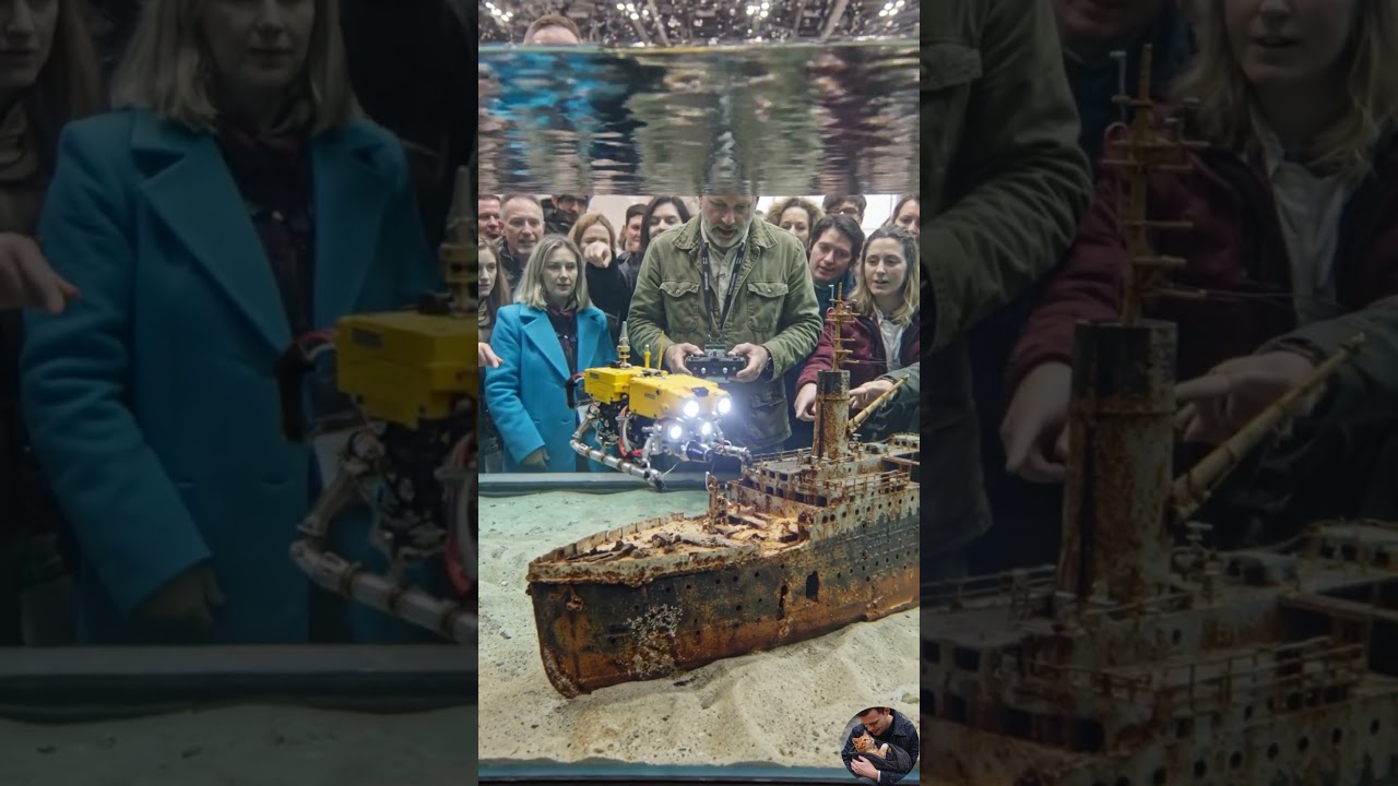 Hyper-Realistic RC Titanic Recovery: Deep Sea Simulation at Tech Expo 2026 #RC #shorts