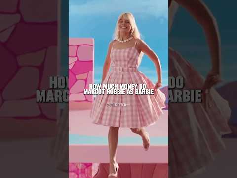 Revealing the Unbelievable Earnings of Barbie Movie Stars! #shorts