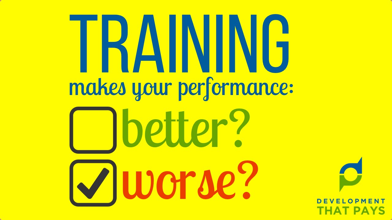 [VIDEO] Most Training FAILS. Here's Why.