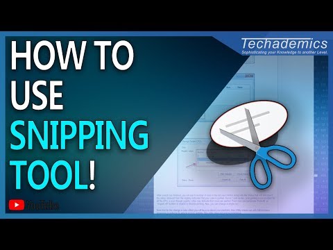 How To: Use Snipping Tool in Windows 10 EASY
