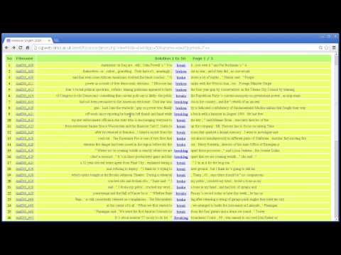 CQPweb tutorial # 08: the concordance screen