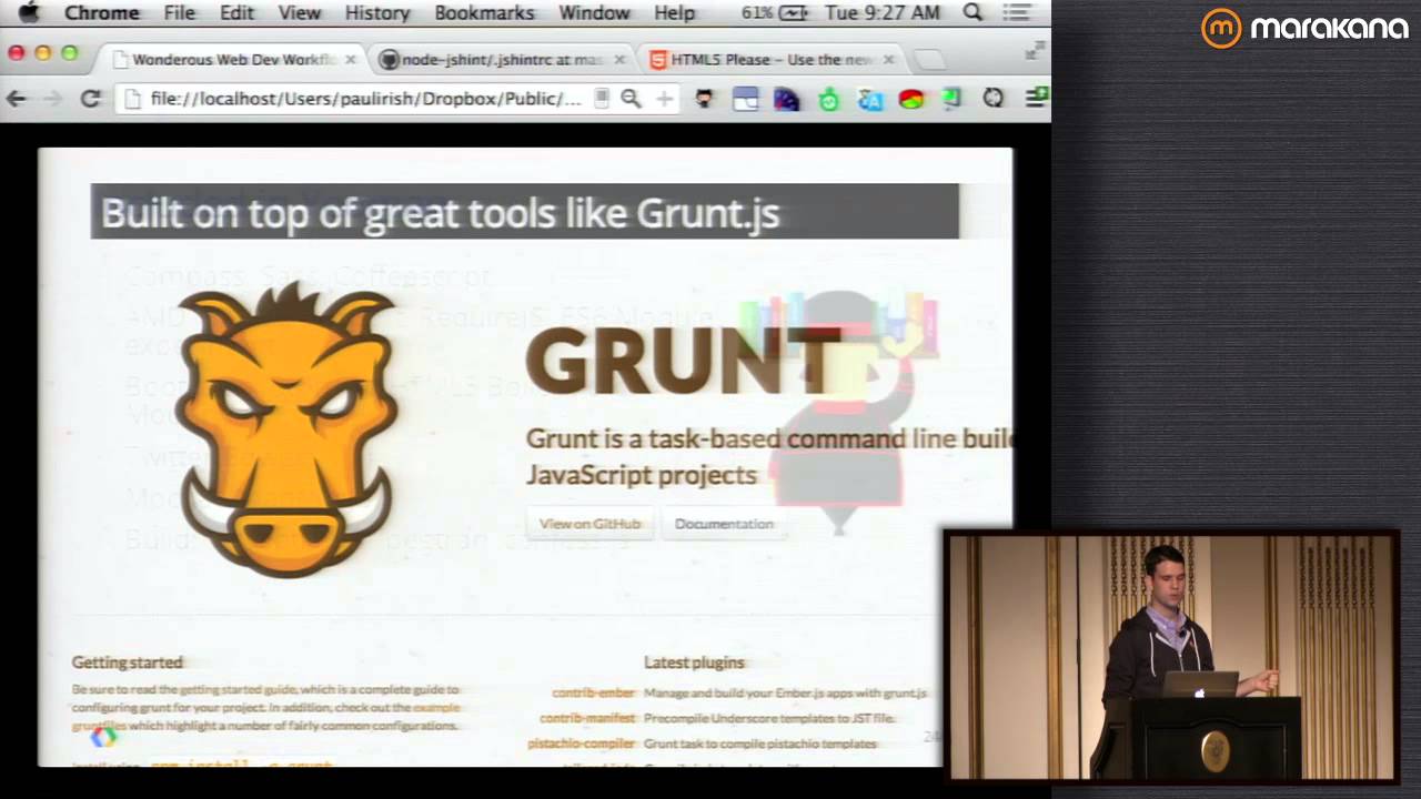 Paul Irish on Web Application Development Workflow