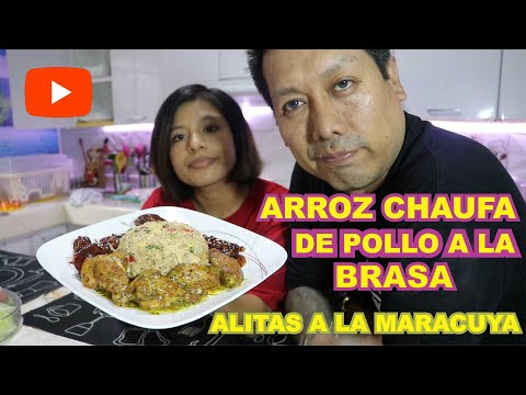 ARROZ CHAUFA DE POLLO A LA BRASA PERUANO Comida Peruana 🇵🇪