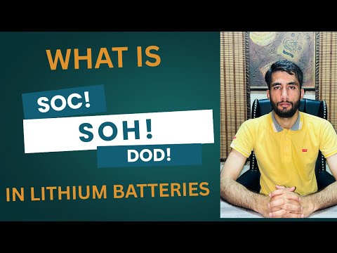 What is SOC, SOH, DOD in Lithium Battery | Off-Grid Guide