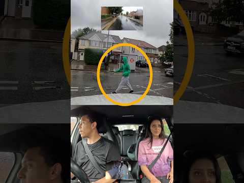 *Driving test fail* 😖#driving #test #fail #hazard #rain #london #road #car
