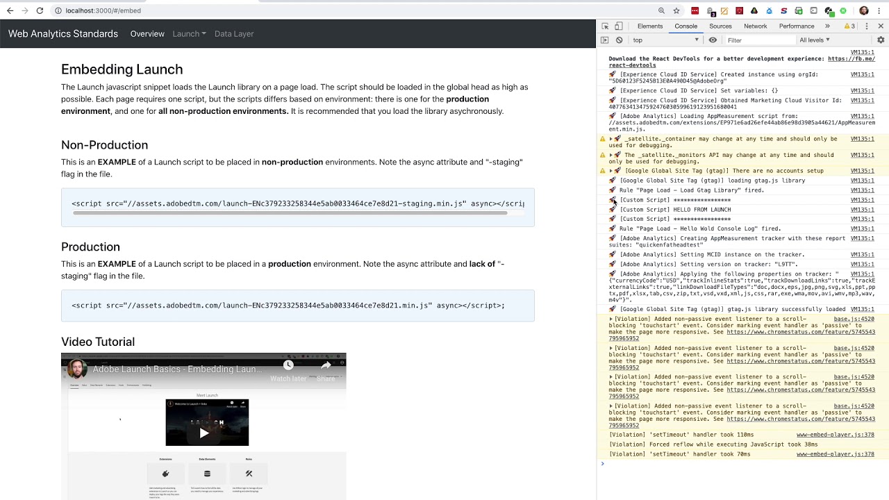 Adobe Launch Basics - Debug Mode and Satellite Logger