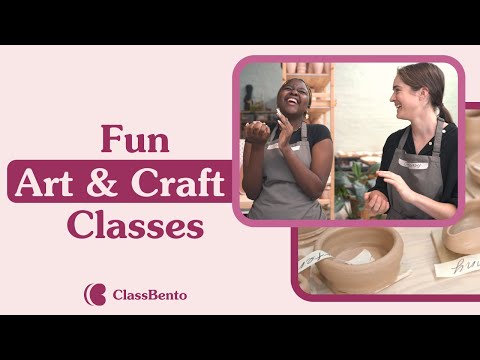 Fun art and craft workshops at ClassBento