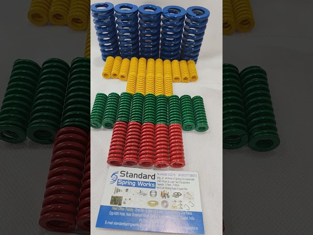 Compression Springs - Industrial Die Spring Manufacturer from Ahmedabad