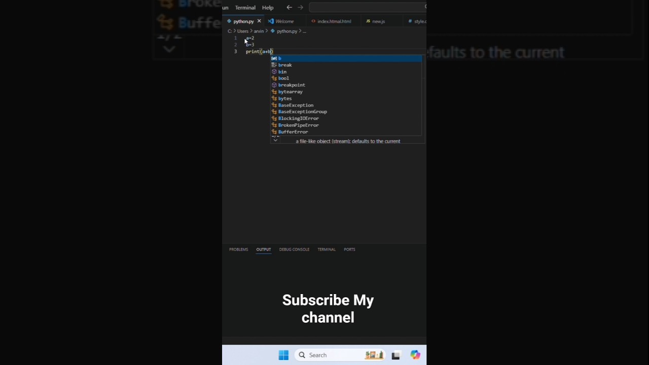 Python coding #viral #coding #shorts #pythonanddjangofullstackwebdeveloper #python #programming #ai