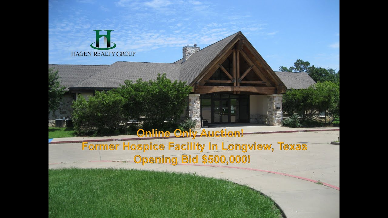Online Only Auction! Former Hospice Facility In Longview, Texas!