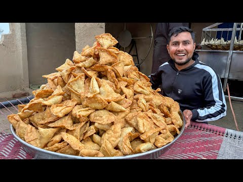 1000 Samosa For Whole Village 😳