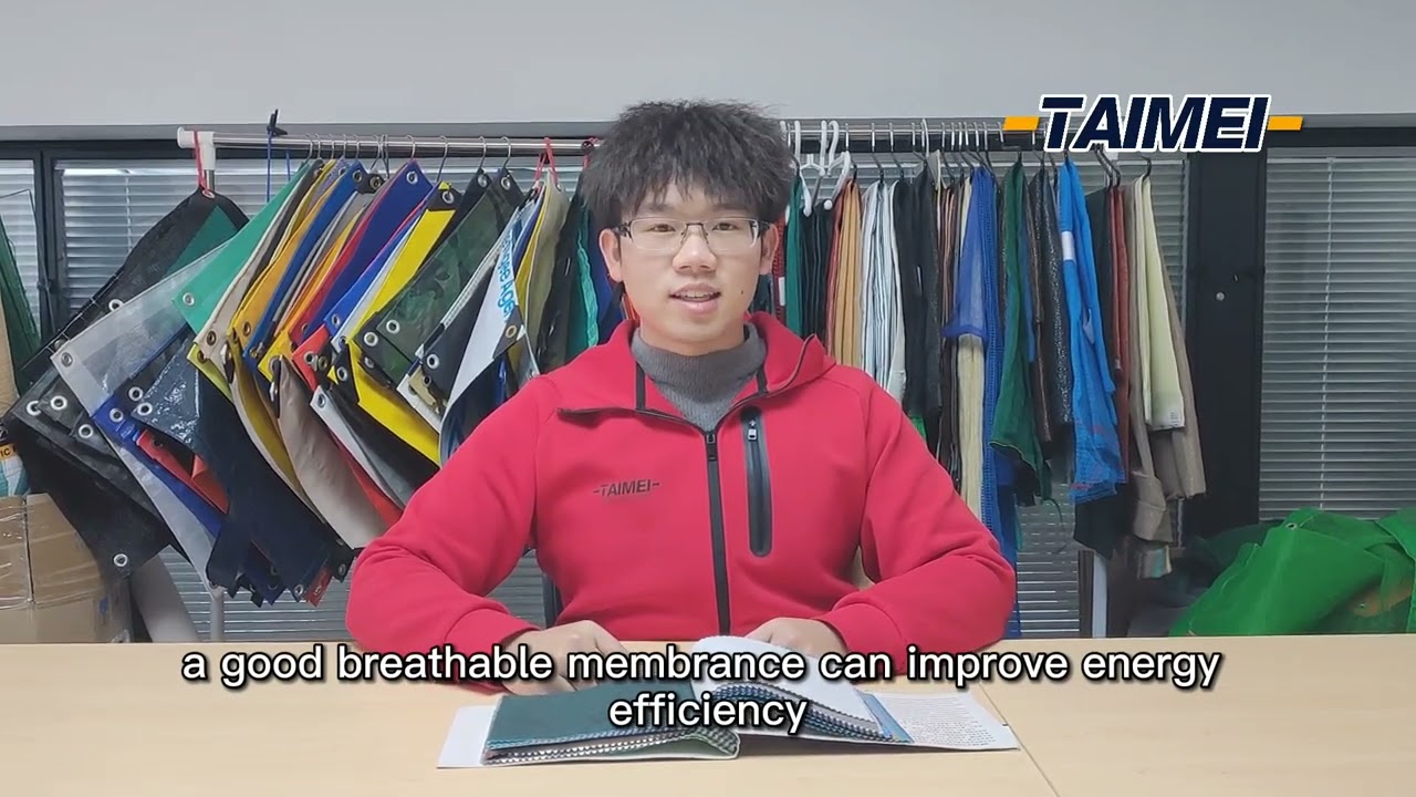 Waterproof breathable Membrane - protect the insulation system