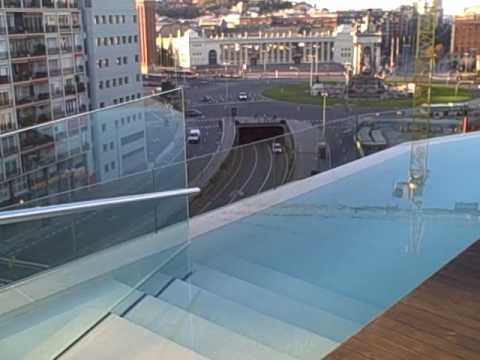 Hotel B in Barcelona:Rooftop pool