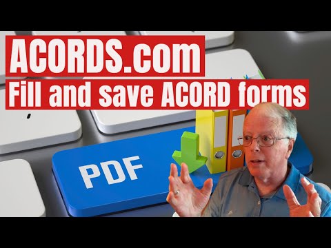 ACORD form software by Choices - how to fill in and save