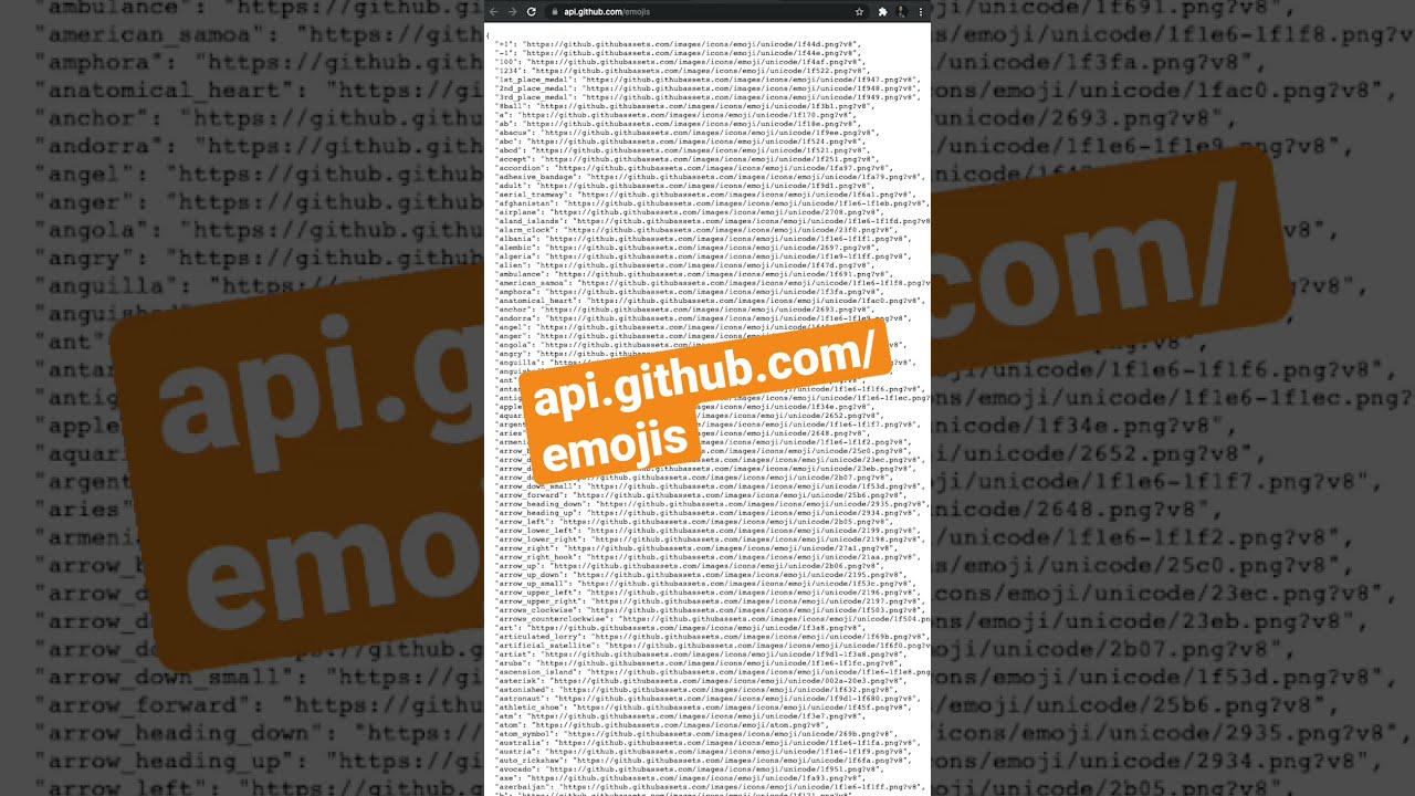 The SECRET Emoji API
