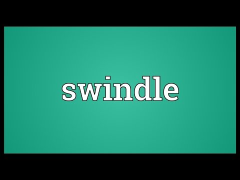 Swindle Meaning