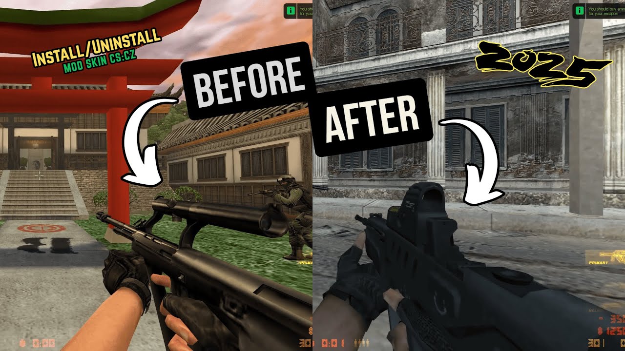 [Tutorial] Install & Uninstall Weapon Skin Mod | Counter Strike: Condition Zero