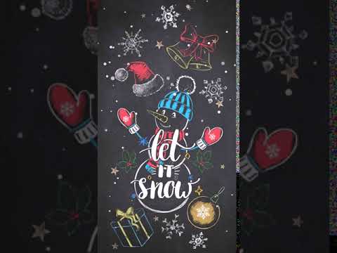 [Samsung Theme-Live Wallpaper] Christmas Doodle
