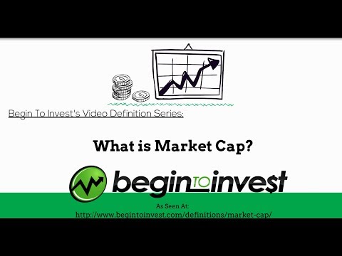 Market Cap - What is a Company's Market Cap? Begin To Invest Definition Series
