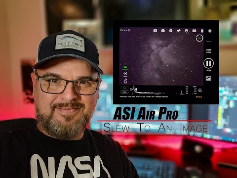 ASI AIR Pro Slew To An Image #shorts