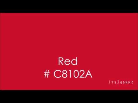 Colour code Red