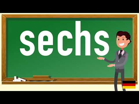 How to pronounce sechs in German