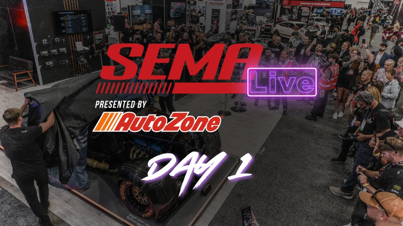 2025 SEMA Show Live Day 1 - Jay Leno, Gabriel “Fluffy” Iglesias, NHRA champs Antron B. & Ron C.