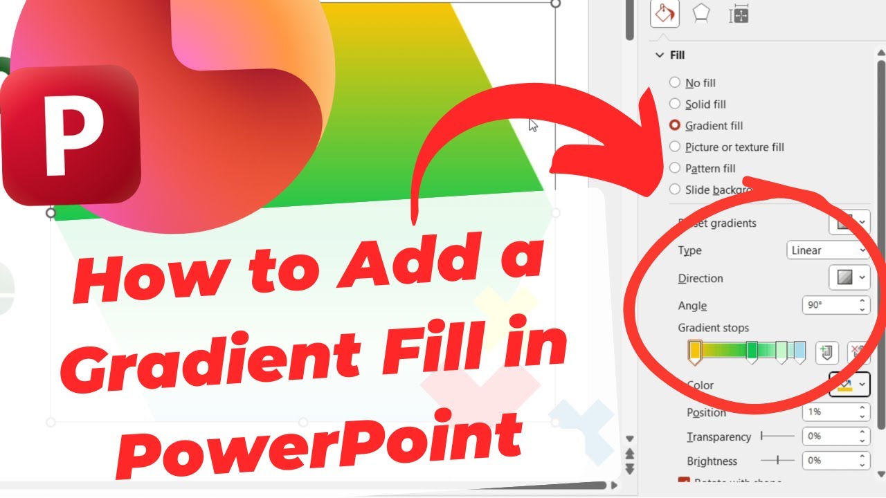 How to Add a Gradient Fill in PowerPoint