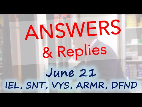 Answers & Replies | I LOVE Nuggets of Information plus War Does Not Concern the Market