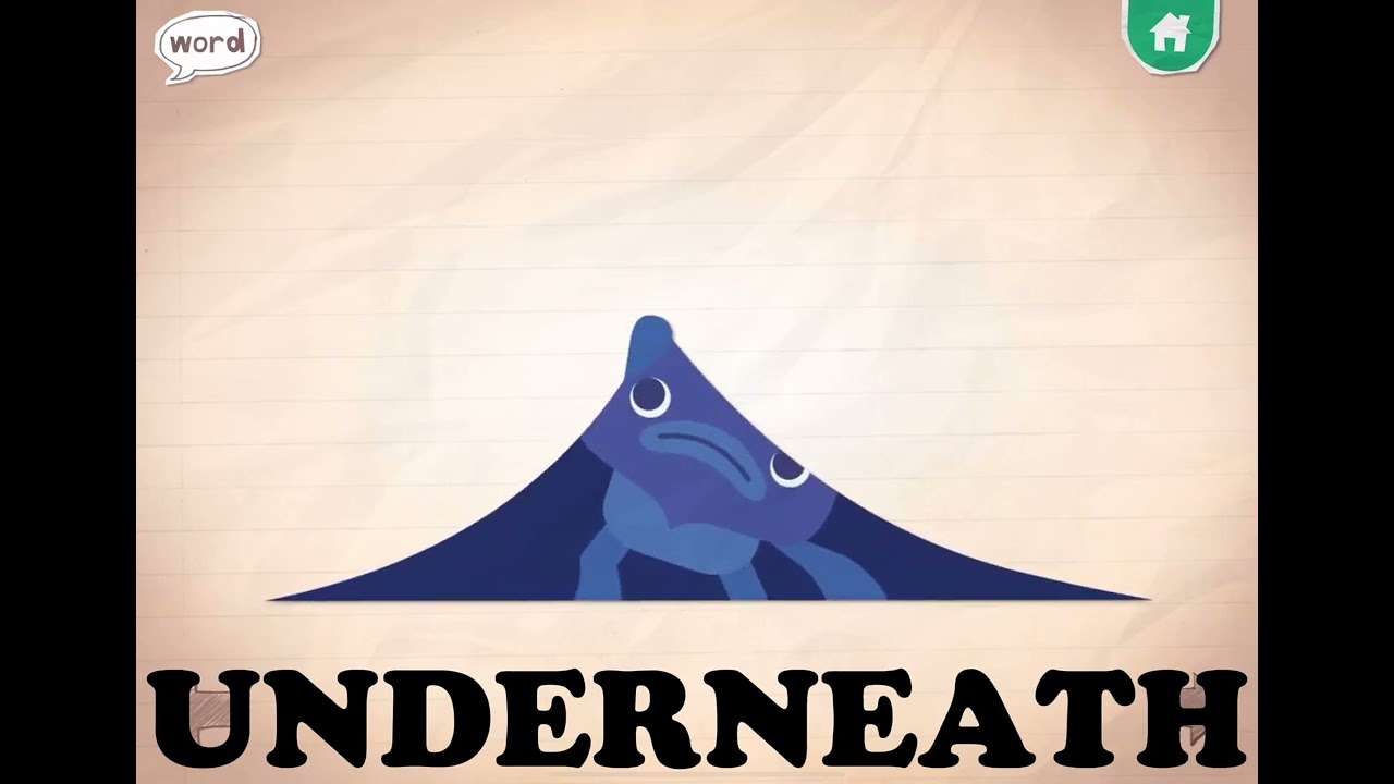 Endless Alphabet: Underneath