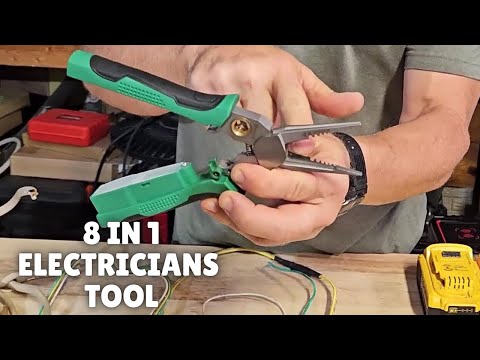 GADO 8in1 Electricians Tool | Wire Stripper | Wire Cutter | Voltage Tester