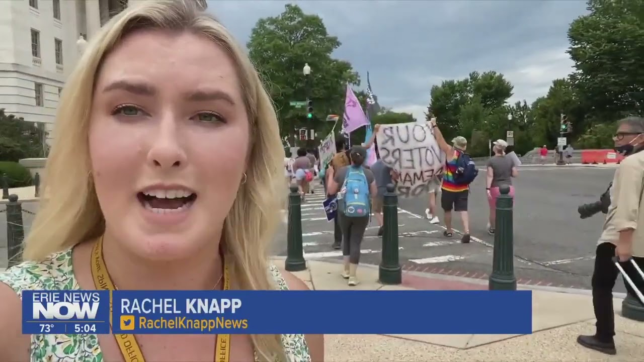 Abortion Protests Continue in Washington, D.C.