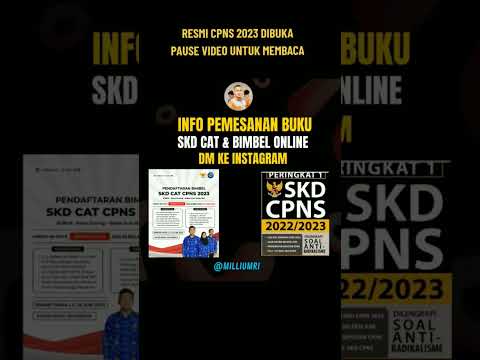 RESMI CPNS 2023 AKAN DIBUKA.