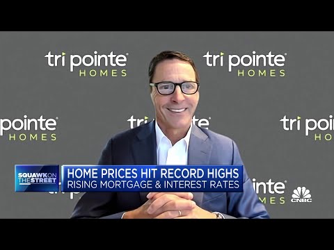 Consumers have adjusted to 'new normal' of 6% mortgage rates, says Tri Pointe Homes CEO