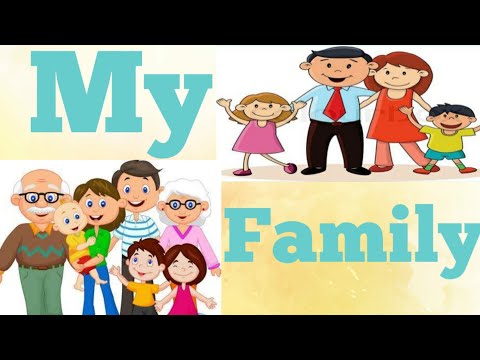 My family | Chapter 3 | EVS | Different types of families| Grade 1 | ICSE