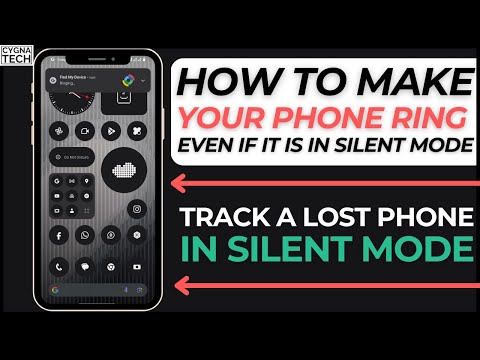 How To Make A Lost Android Phone Ring If It's In Silent Mode