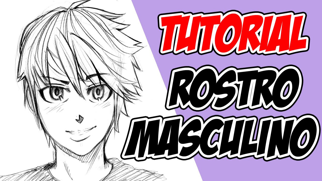 Como Dibujar Manga: Rostro Masculino