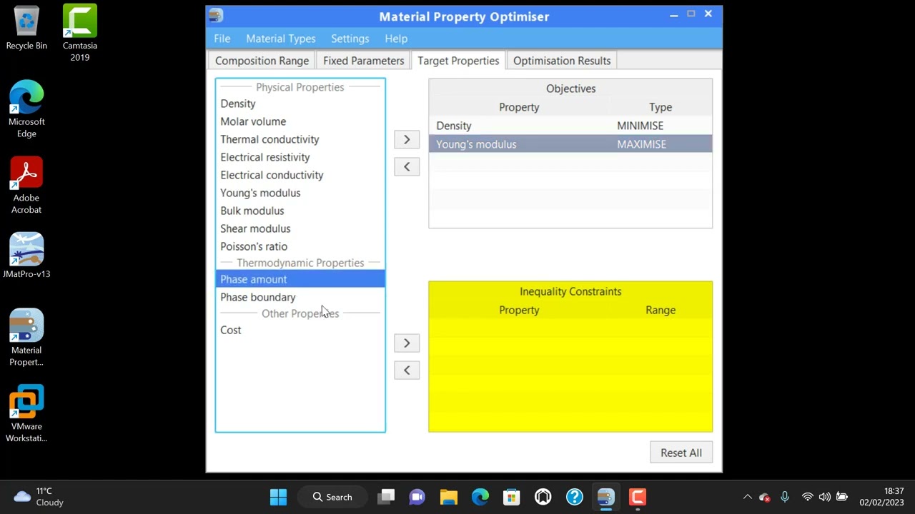 Using the JMatPro® MPO