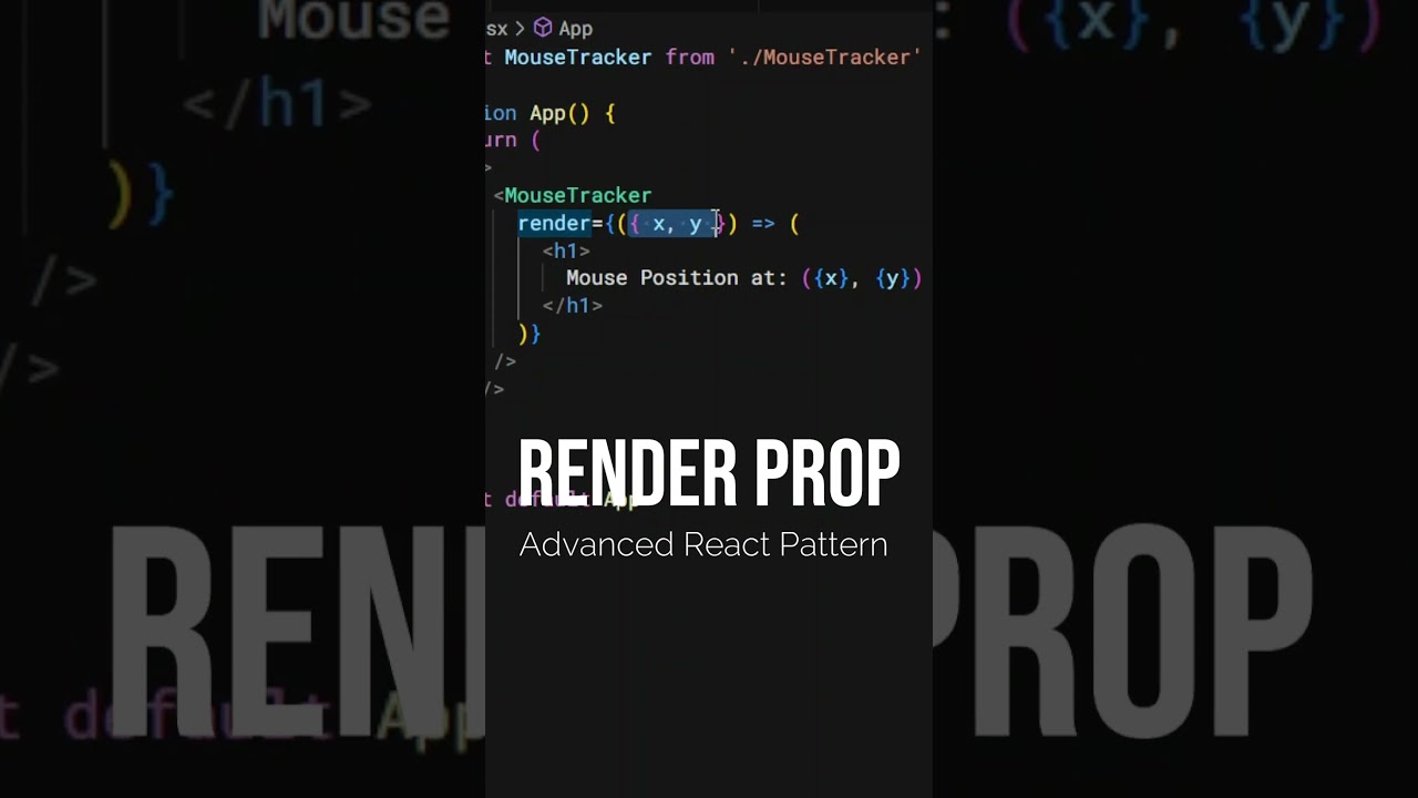 React Render Props Explained: Reusable UI Patterns | Advanced React Pattern