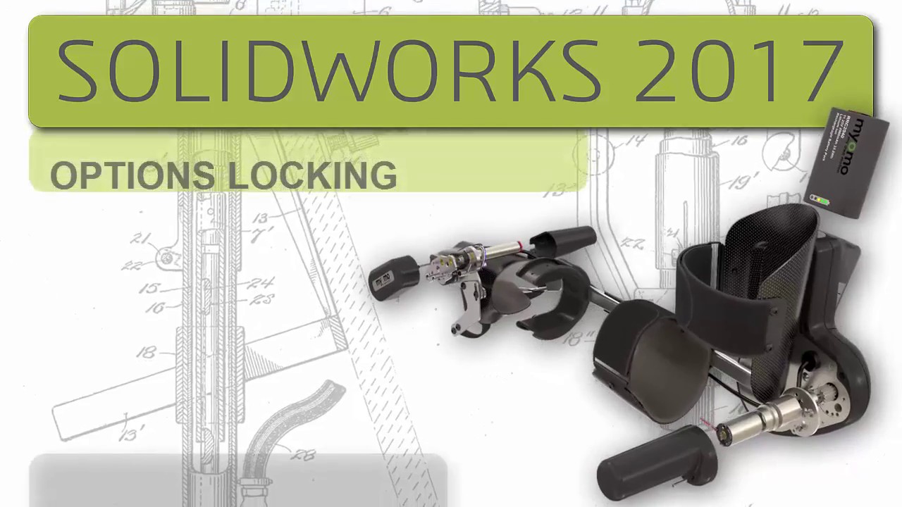 SOLIDWORKS 2017 - Options Locking