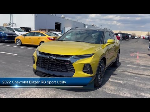 2022 Chevrolet Blazer RS Sport Utility Woodhaven Trenton Wyandotte Taylor Riverview Southgate.