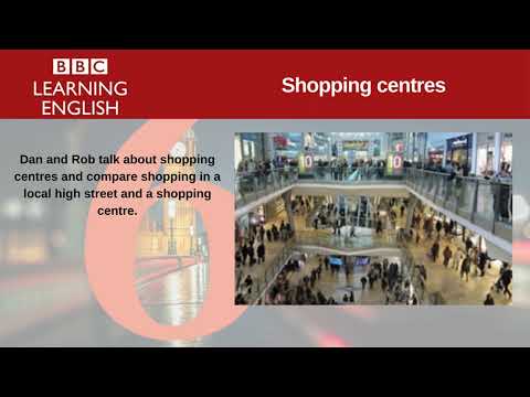Shopping centres. | 6 Minute English.