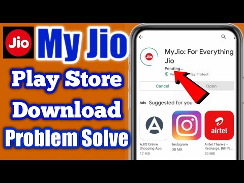 My Jio download problem solved in play store | not install my jio app