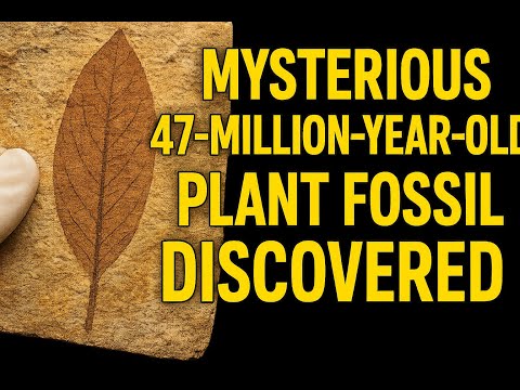 Mysterious 47-Million-Year-Old Plant Fossil Discovered