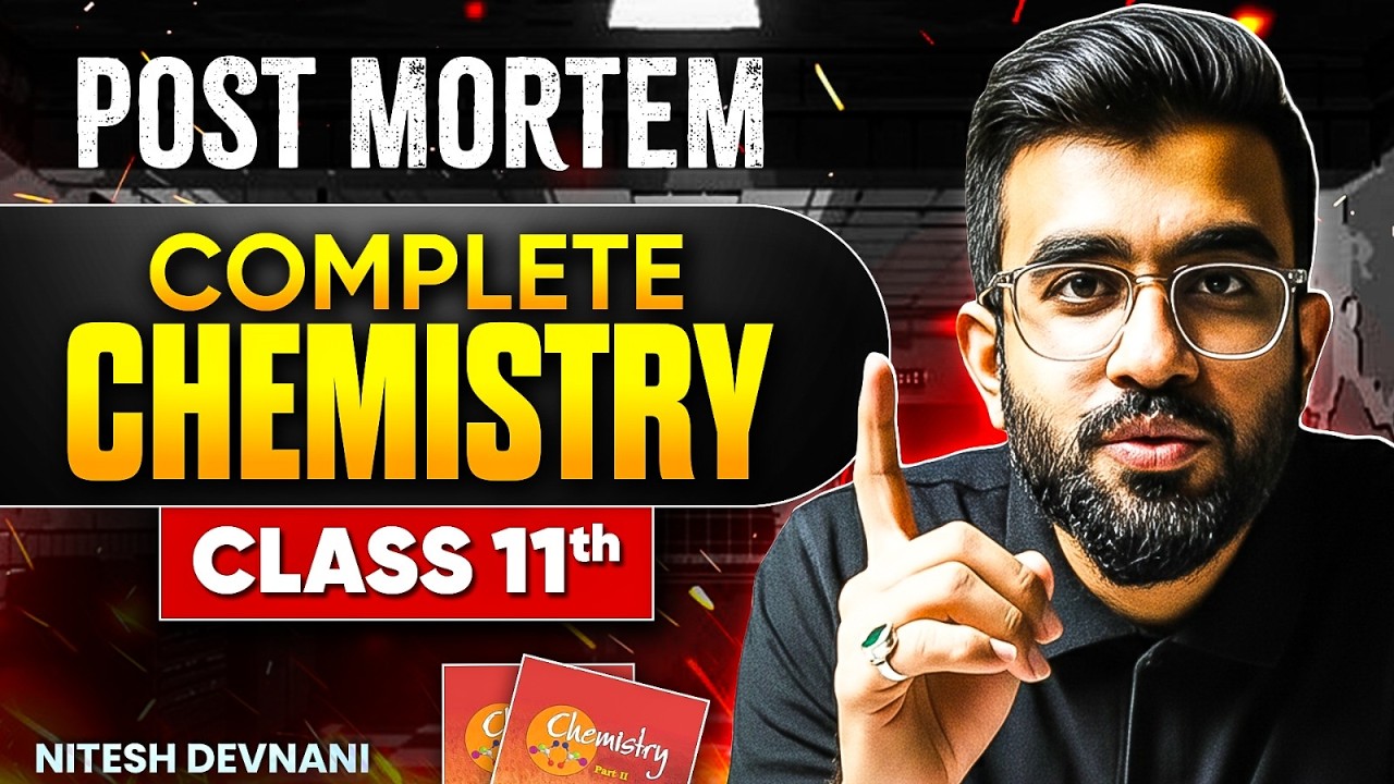 Complete class 11th Chemistry | NEET 2026 | Nitesh Devnani