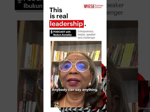 How to bring your authentic self to work. With Ibukun Awosika. This Is Real Leadership Podcast