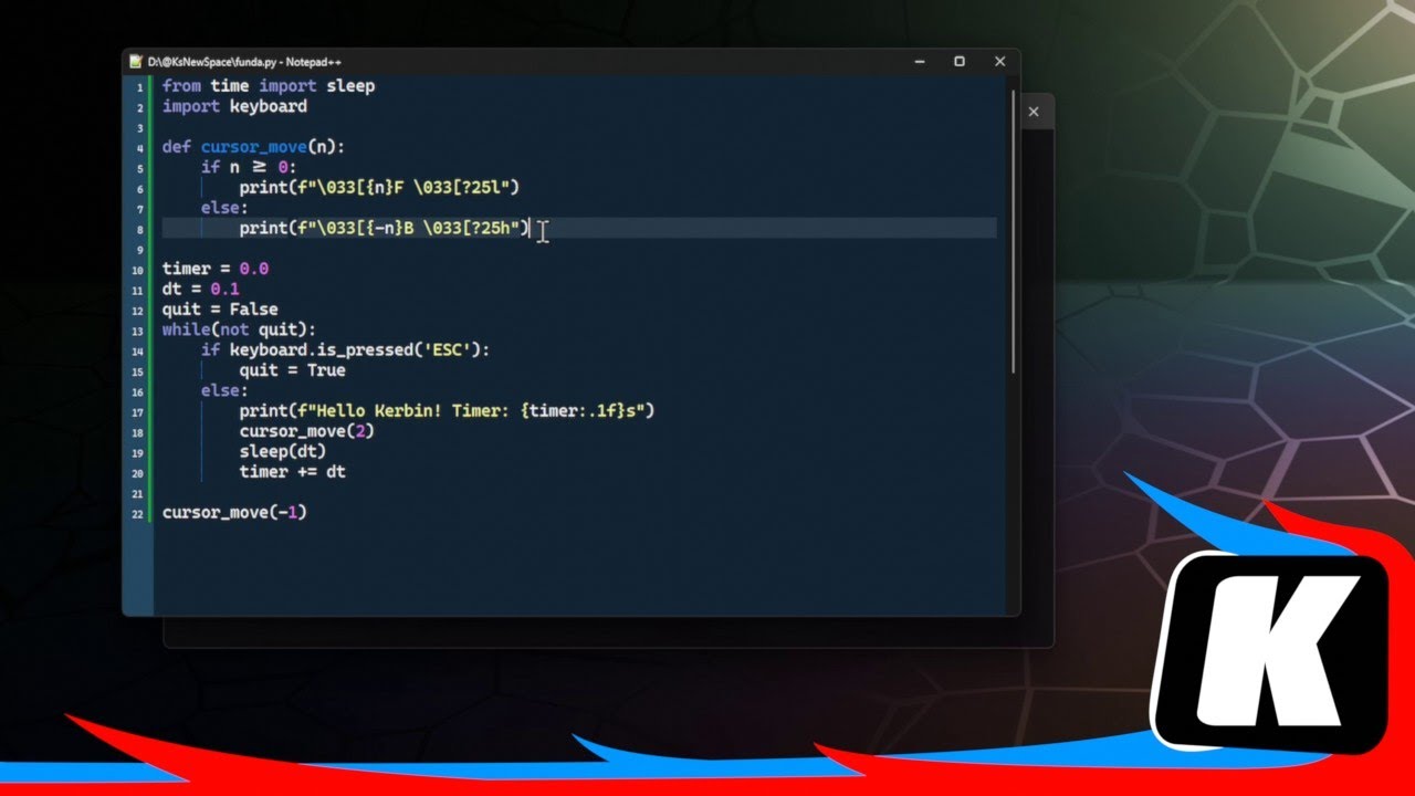 Create a Pretty Console App in Python! - Coding for KSP 002