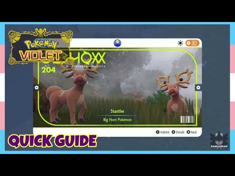 Where To Catch Stantler In Pokemon Scarlet & Violet | Location Quick Guide